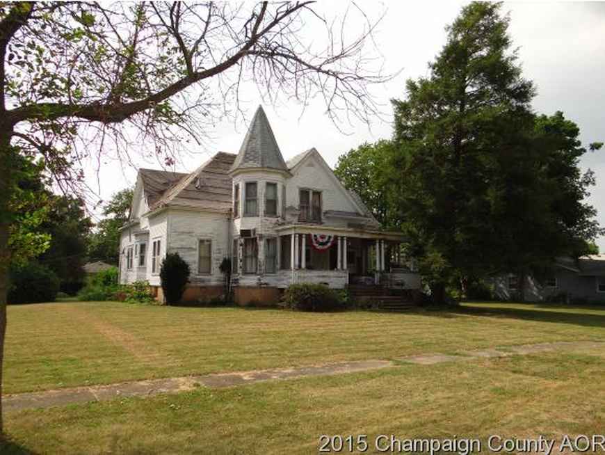 1897 Queen Anne - Broadlands, IL - Lost by fire! - Old House Dreams