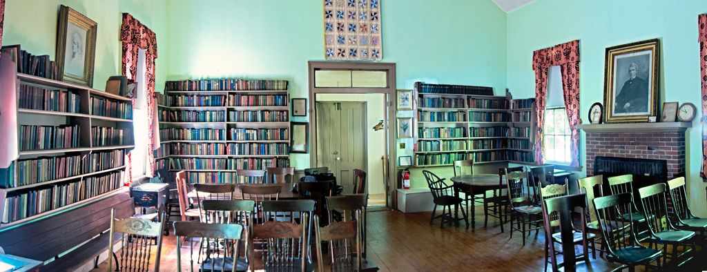 1874 Reading Room - Madison, CT - Old House Dreams