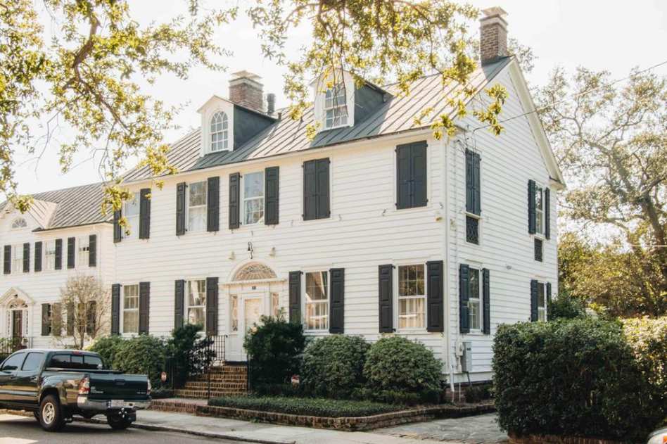 Charleston Colonial Revival Homes