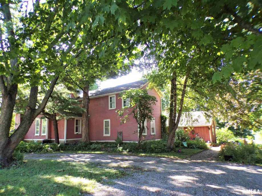 1851 Gothic Revival in Oneida, IL - Old House Dreams