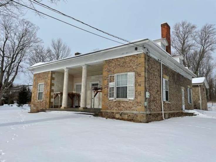 1832 Greek Revival in Churchville, NY - Old House Dreams