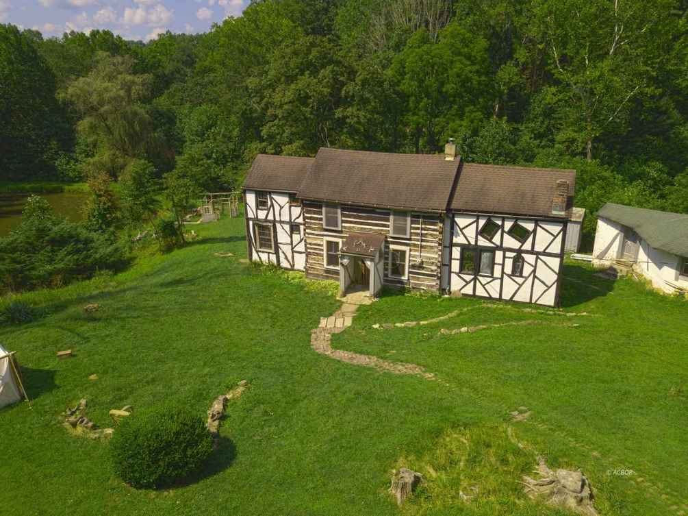 1830/1970s Log Cabin in Millfield, OH - Old House Dreams