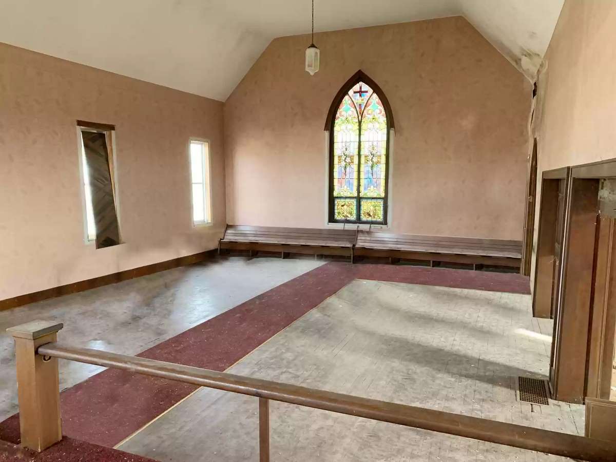 1875 Church in Burnside, IA - Old House Dreams