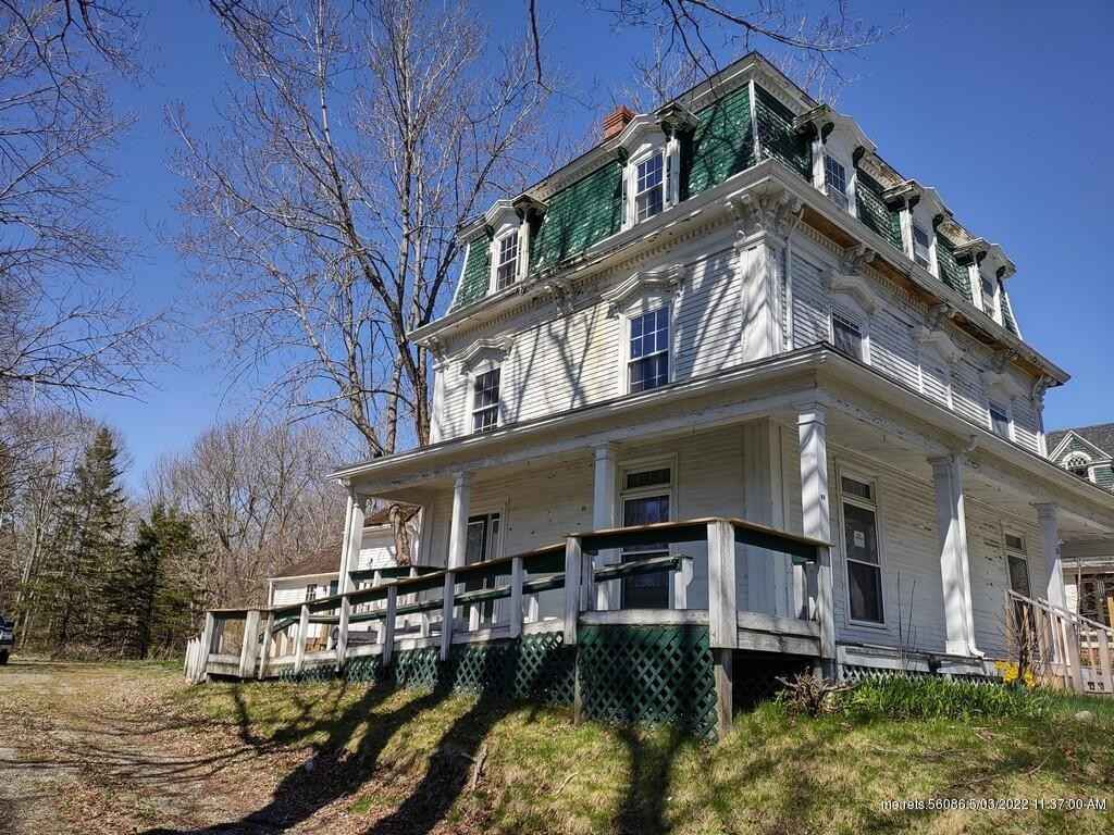 Second Empire in Cherryfield, ME - Old House Dreams