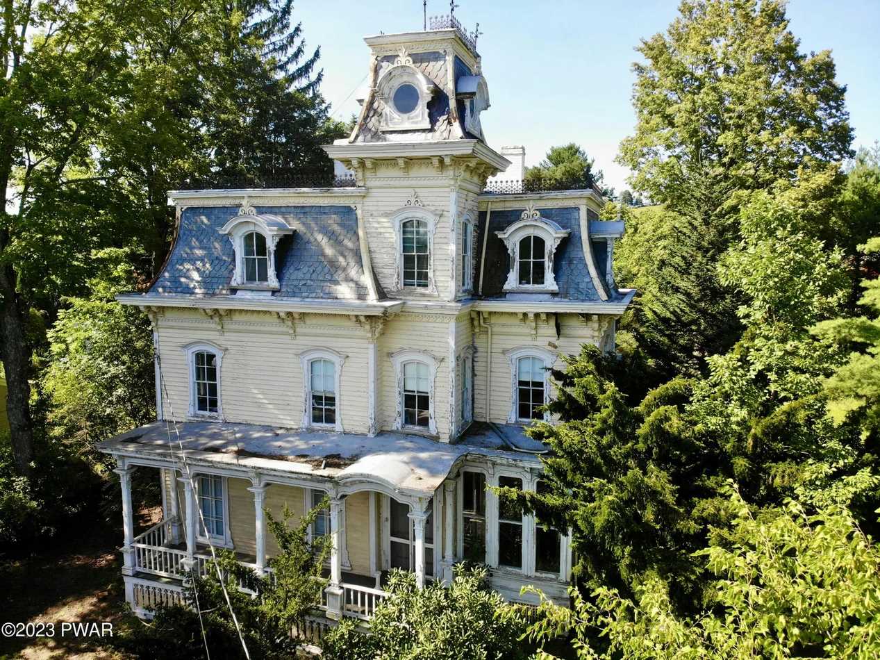 c. 1870 Second Empire in Tyler Hill, PA - Old House Dreams