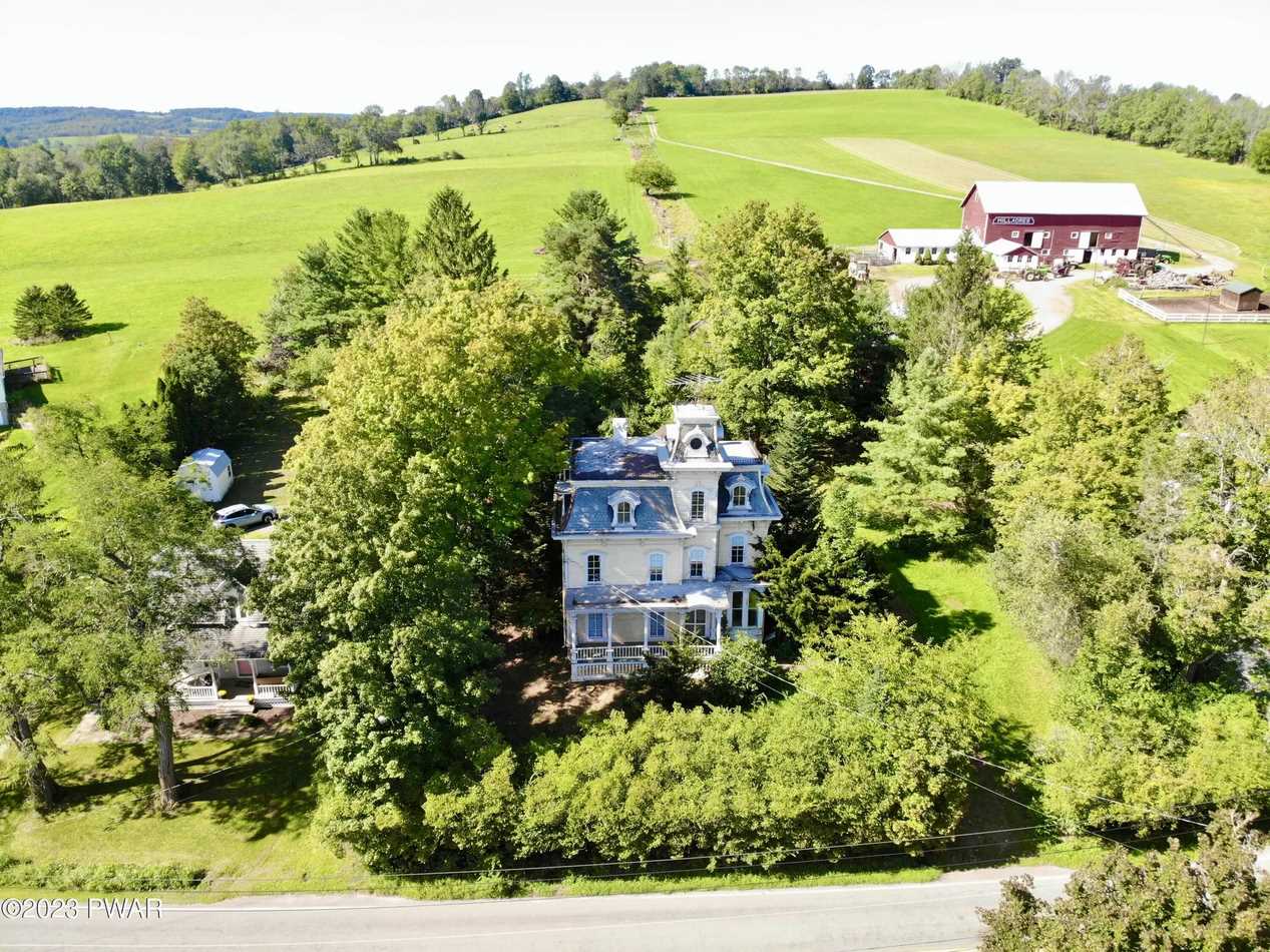 c. 1870 Second Empire in Tyler Hill, PA - Old House Dreams