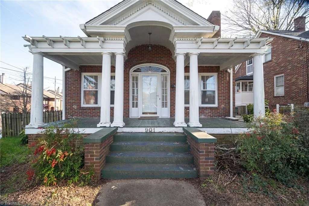 1932 Colonial Revival in Greensboro, NC - Old House Dreams
