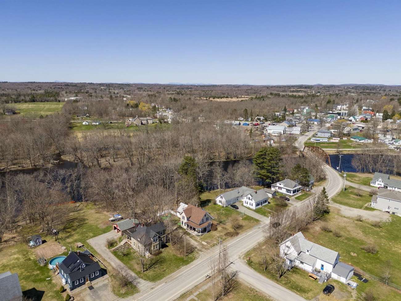 c. 1851 Gothic Revival in Clinton, ME - Old House Dreams
