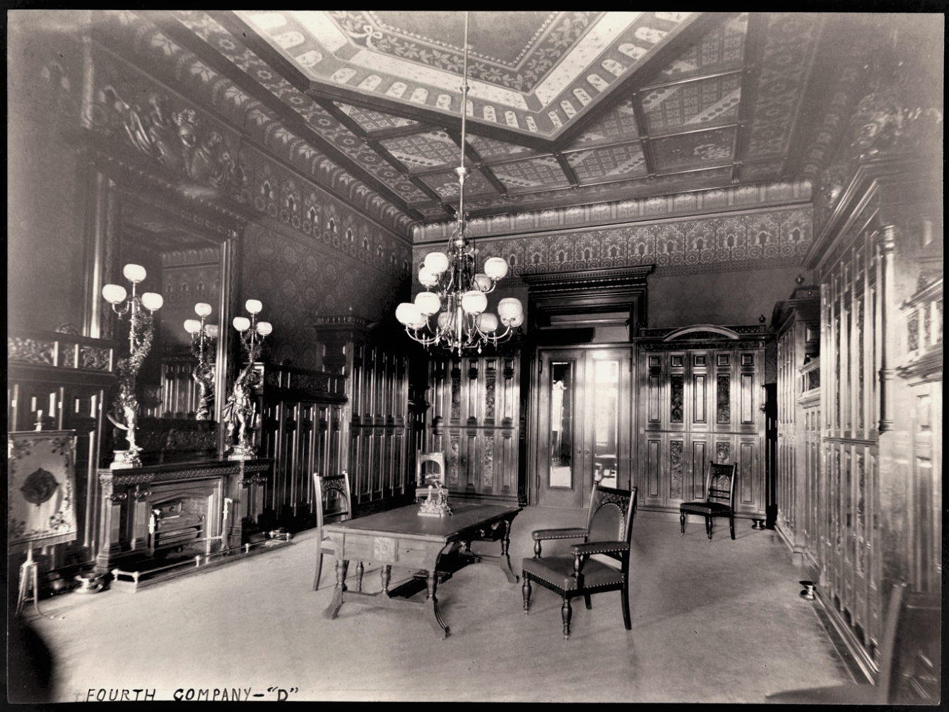 The Gilded Armory: Company Rooms A - E - Old House Dreams