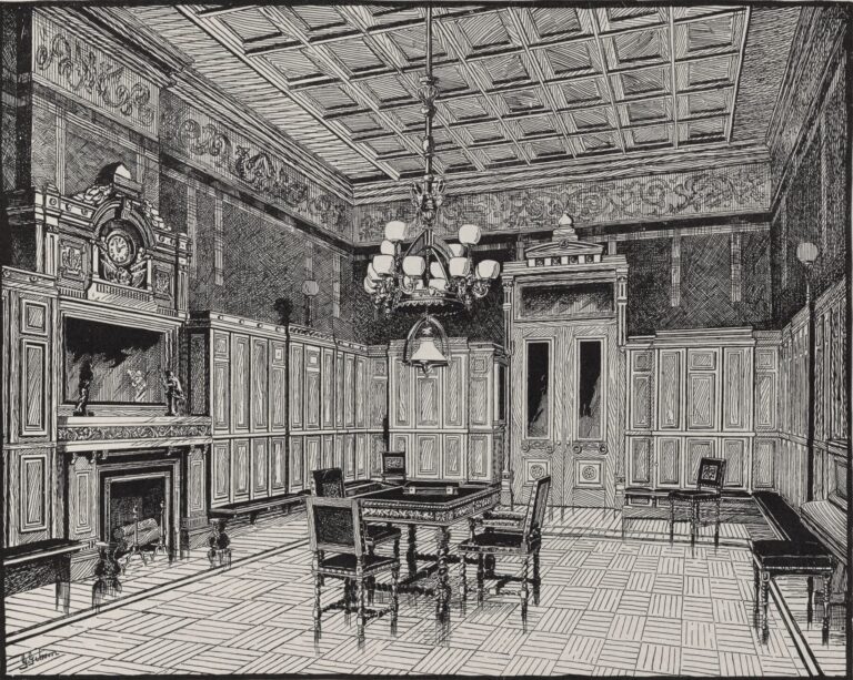 The Gilded Armory: Company Rooms F - K - Old House Dreams