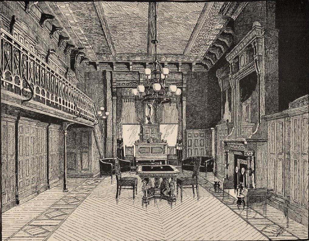 The Gilded Armory: Company Rooms F - K - Old House Dreams