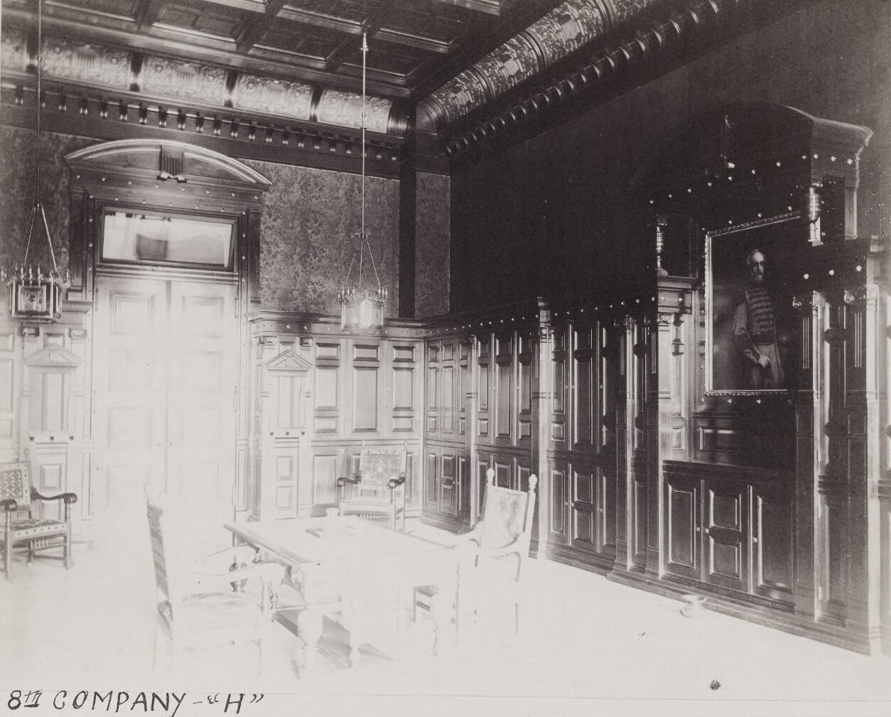 The Gilded Armory: Company Rooms F - K - Old House Dreams