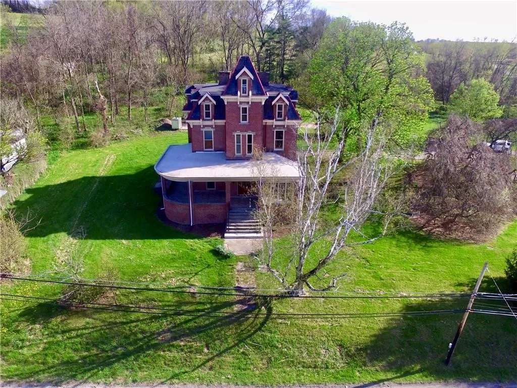 1872 Second Empire in Tarrs, PA - Old House Dreams