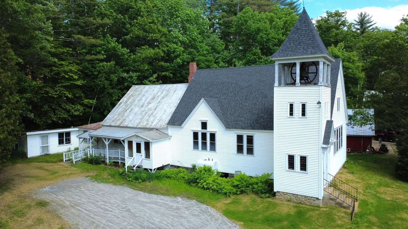 Church in Stoneham, ME - Old House Dreams